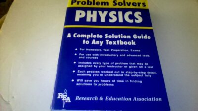 The Physics Problem Solver (Problem Solvers Solution Guides) 9780878915071 | eBay