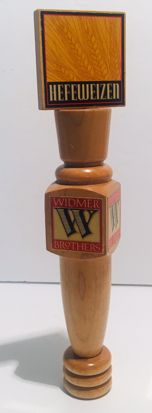 Widmer Brothers Wooden Hefeweizen Wheat Beer Tap Handle | eBay