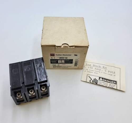Cutler-Hammer 3BRSF150 Subfeed Lug Block Circuit Breaker 150A 3P 120 ...
