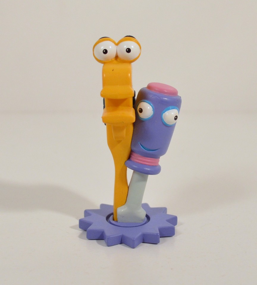 3" Turner & Rusty Screwdriver & Wrench PVC Action Figure Disney Handy ...
