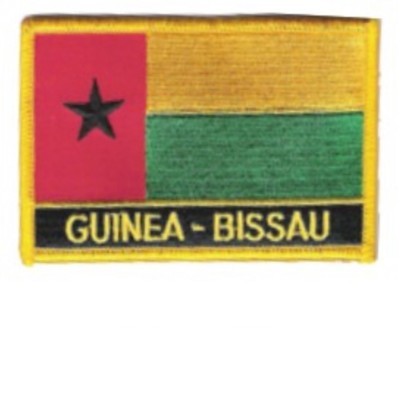 GUINEA BISSAU FLAG EMBROIDERED PATCH WITH NAME - IRON-ON - NEW 2.5 x 3.5" | eBay