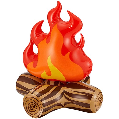 Pvc Inflatable Flame Model Yard Decoration Props Bonfire Camping Party ...