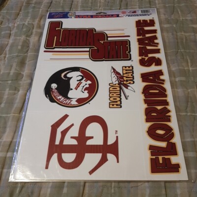 FSU FLORIDA STATE SEMINOLES 11" x 17" Car Window Cling ULTRA Decal ...