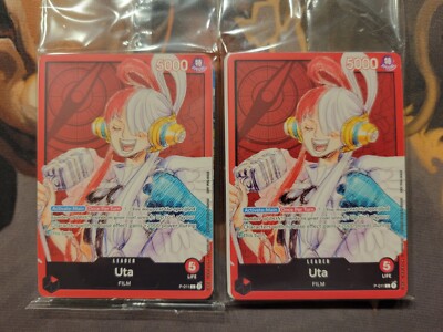 2x Uta Film Red Promo Packs *SEALED* One Piece TCG English | eBay