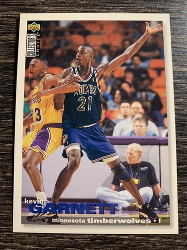KEVIN GARNETT 1994-95 UD Collectors Choice RC #275 Minnesota ...