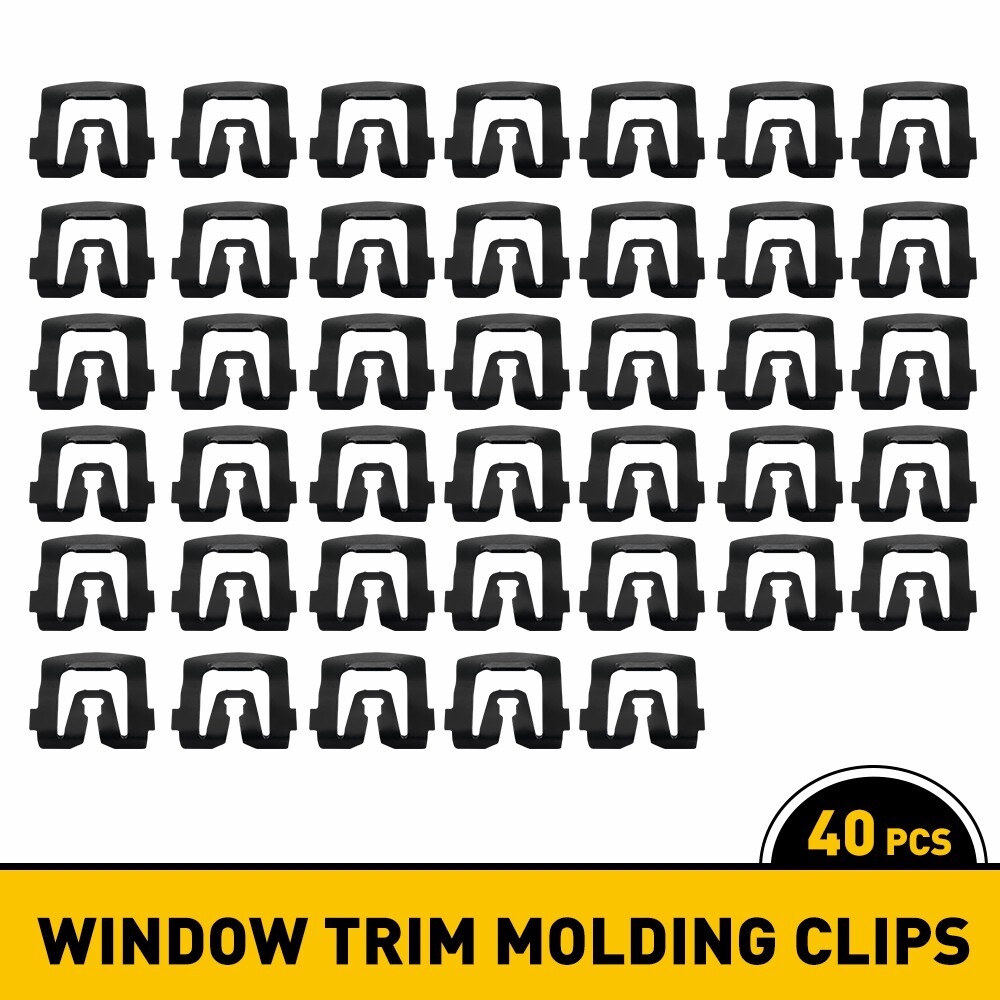 Fit Ford Windshield & Rear Window Trim Molding Clips- 1964-1993- 20 ...