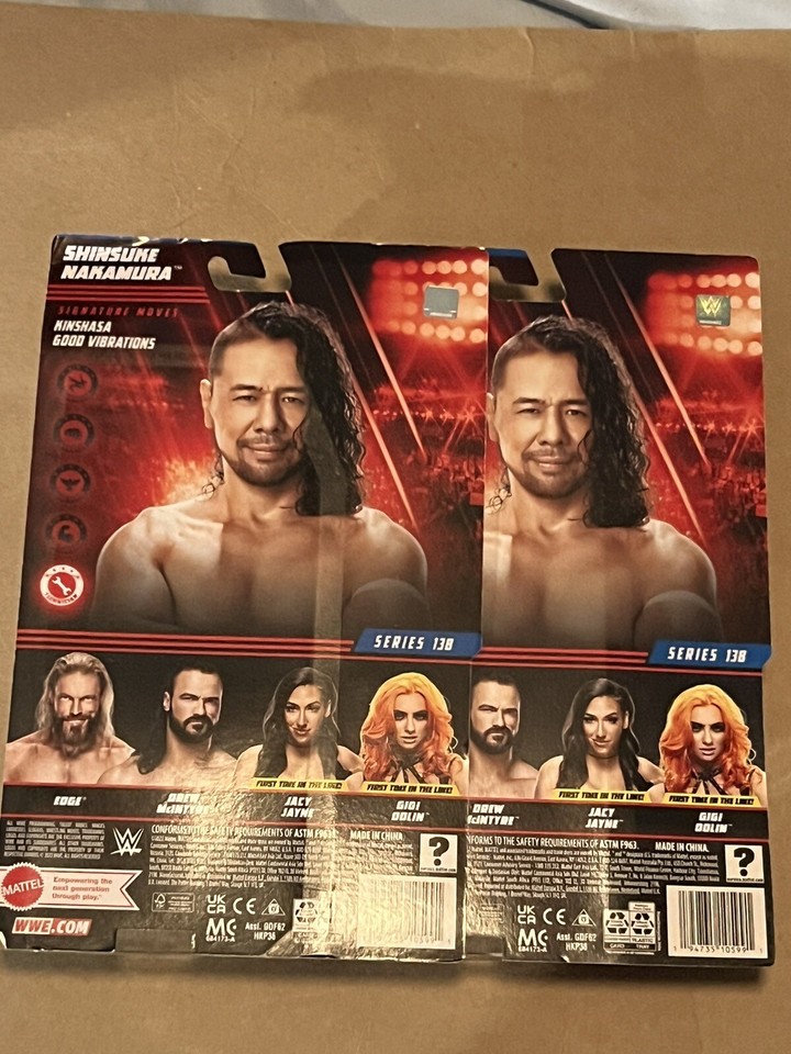 Shinsuke Nakamura (White & Black Pants) - WWE Series 138 Mattel ...