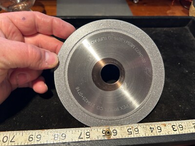 1 NOS Electroplated Borazon GRINDING WHEEL USA 4.921"x .157" x .866 ...