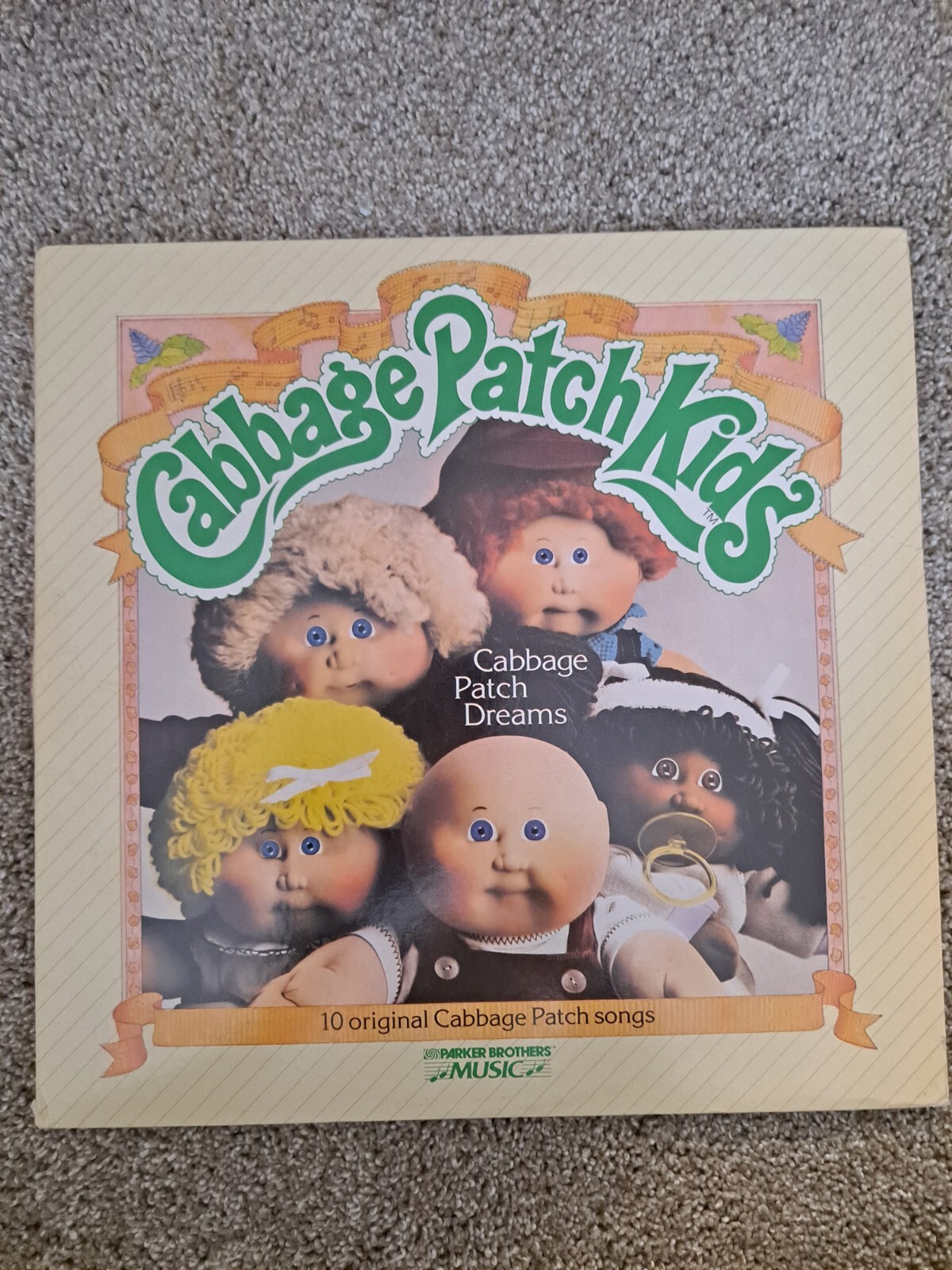 CABBAGE PATCH KIDS Dreams Vinyl Record 10 Original Songs LP Vintage | eBay