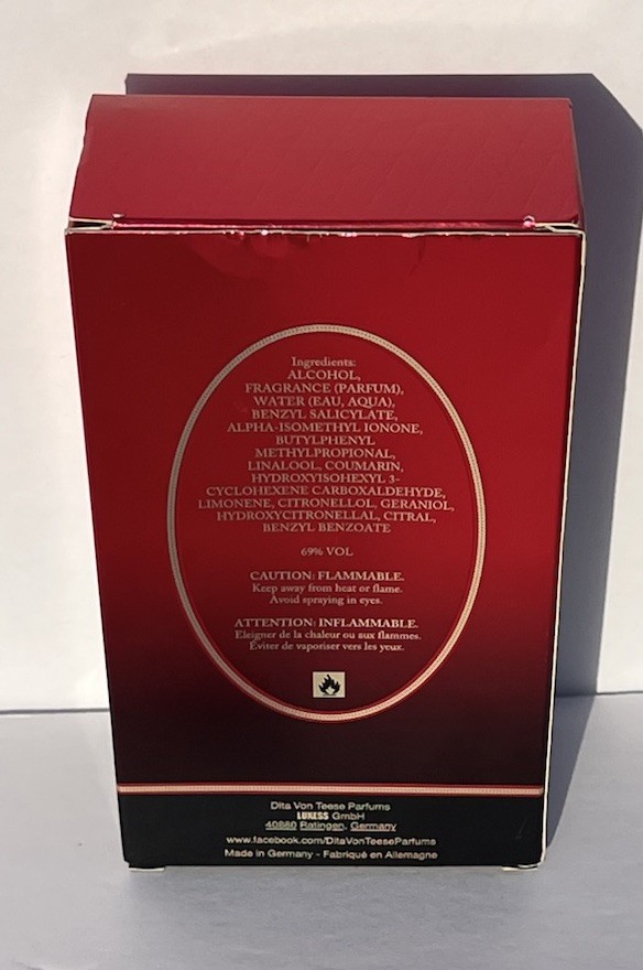 NOS Dita Von Teese ROUGE Eau De Parfum EDP 0.7 oz / 20 ml Women's ...