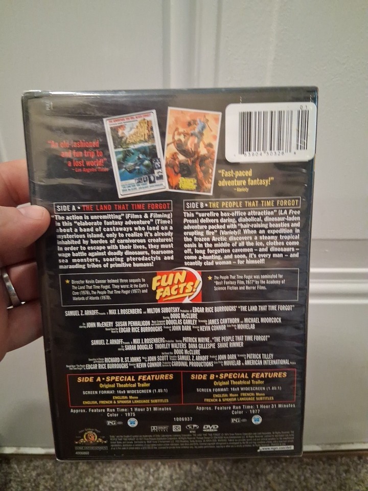 MGM Presents Midnite Movies Double Feature DVD Lot of 4 (8) Movies ...