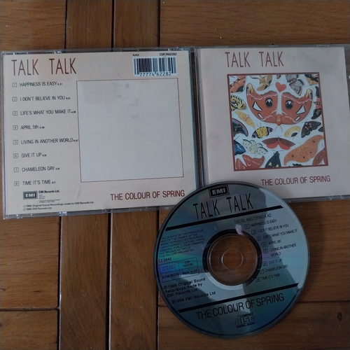 TALK TALK "THE COLOUR OF SPRING " ORIGINAL 1986 CD | eBay UK