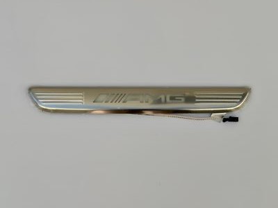 GENUINE Mercedes Benz AMG Front LEFT Door Sill Plate Insert NEW ...