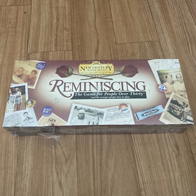 Reminiscing Board Game For People Over Thirty New/Sealed Family Game ...