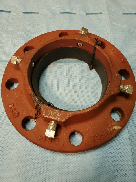 Sigma Threaded Raised Face Flange 250 PSI 4" JB18 for sale online | eBay