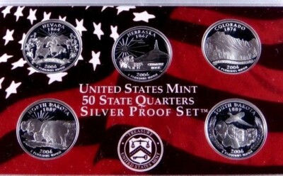 2006-S Silver State Quarter Quarter Proof Set No Box or COA | eBay