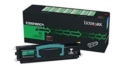 Lexmark ~E350H80G~ High Yield Toner Ink Cartridge E350 E352 | eBay