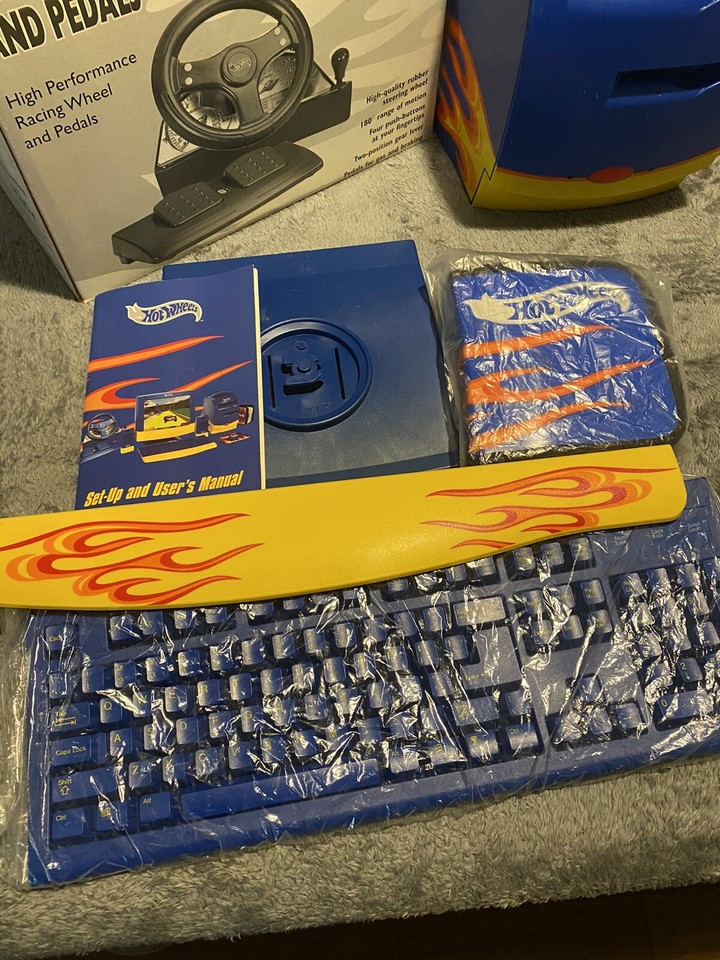 IN BOX Patriot Hotwheels PC Computer mouse, keyboard, wheel, Mouse, Etc ...