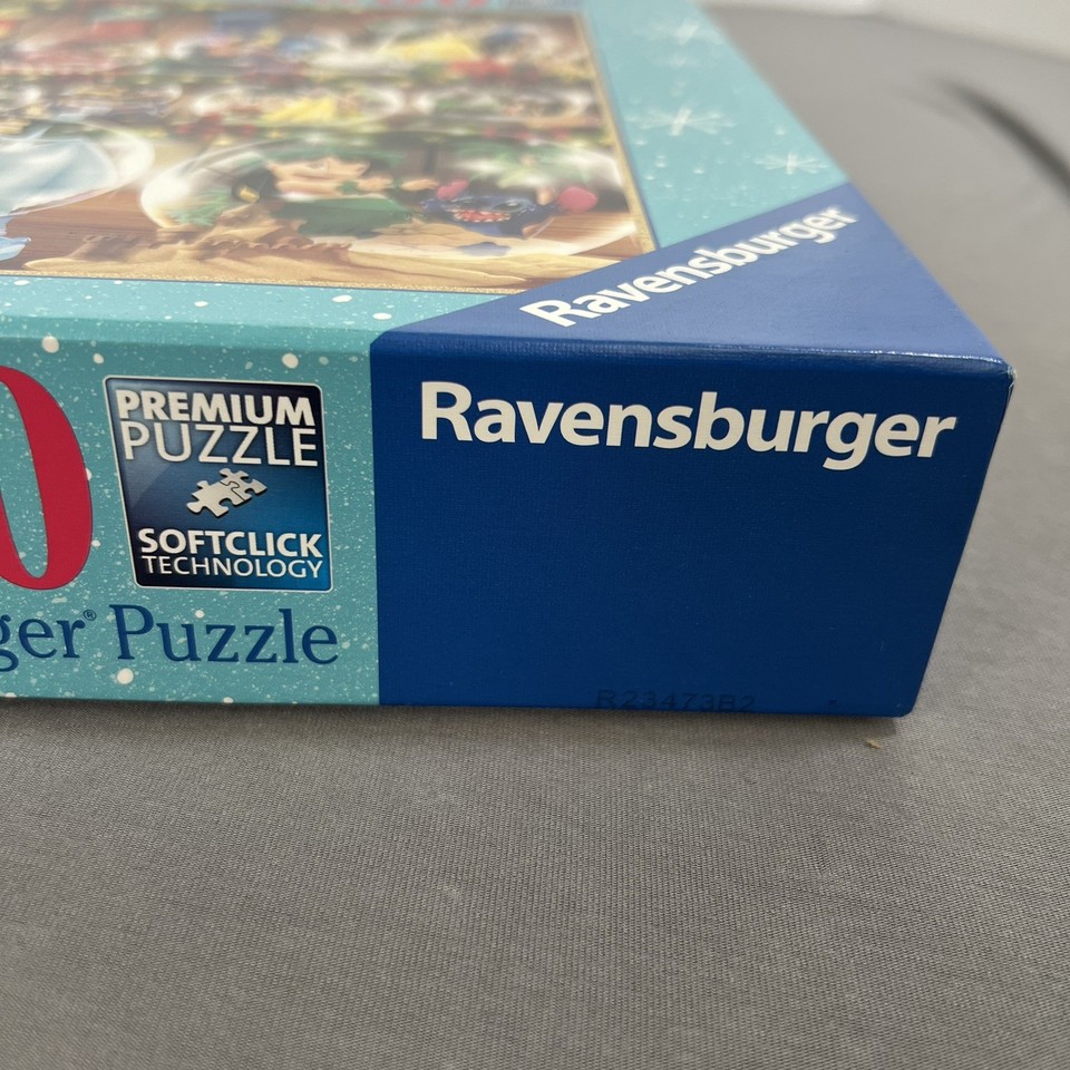 Ravensburger 1000 pc Disney Christmas Snow Globes 2021 Jigsaw Puzzle no ...