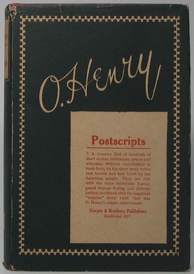 O HENRY / Postscripts 1st Edition 1928 | eBay