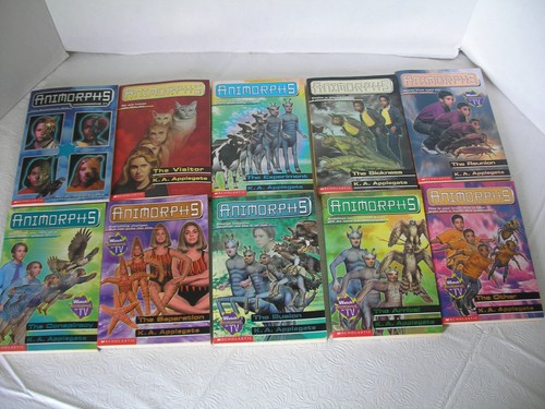 10 Scholastic Animorphs Books by K.A. Applegate For Summer Readers ...