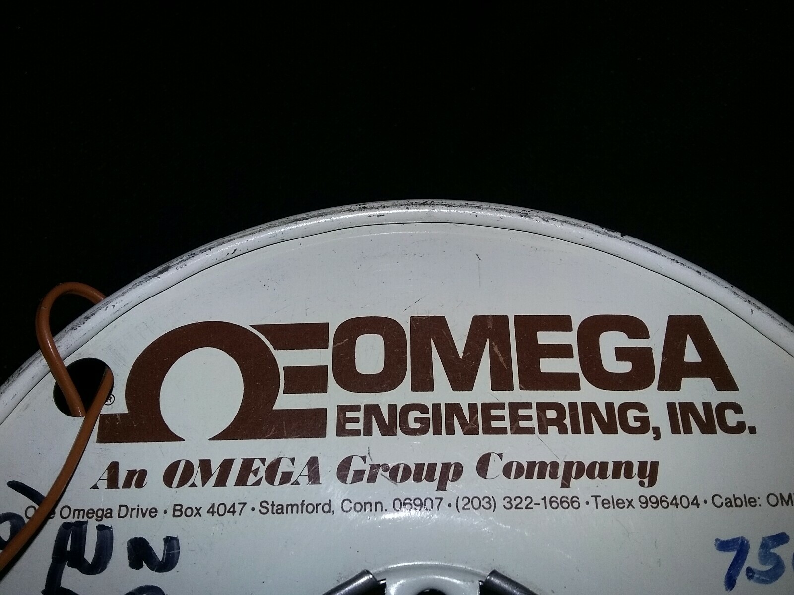 OMEGA TT-T-24S Type "T" 24ga strd Teflon.Thermocouple Wire Sold in 10 ...