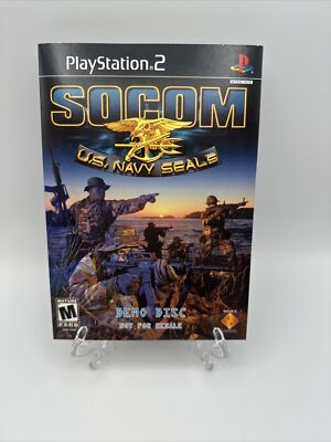 SOCOM U.S. NAVY SEALS PS2 PlayStation 2 Demo Disc | eBay
