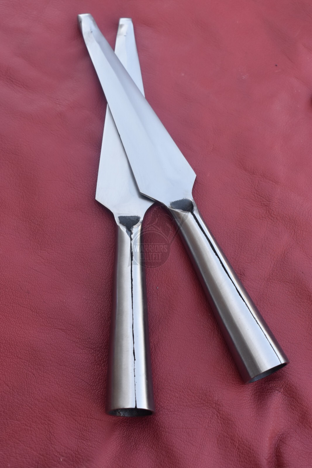 Hand Forged Re-Enactment Viking Full Tang Blunt Spearhead Polish Spearhead. | eBay