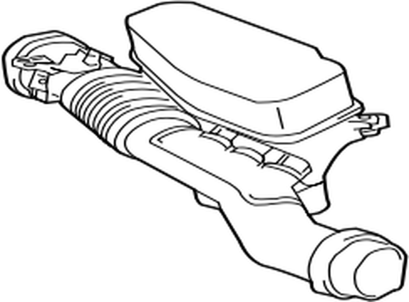 17750-37060 Toyota Inlet assy, air cleaner 1775037060, New Genuine OEM ...