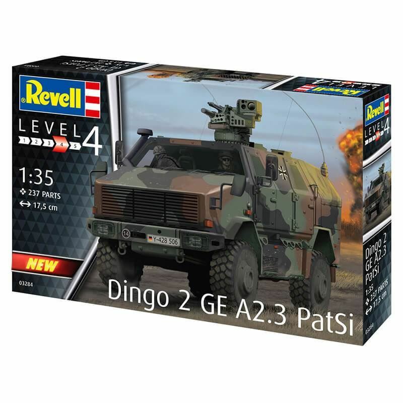 Revell 1/35 Dingo 2 GE A2.3 PatSi Kit (New) | eBay