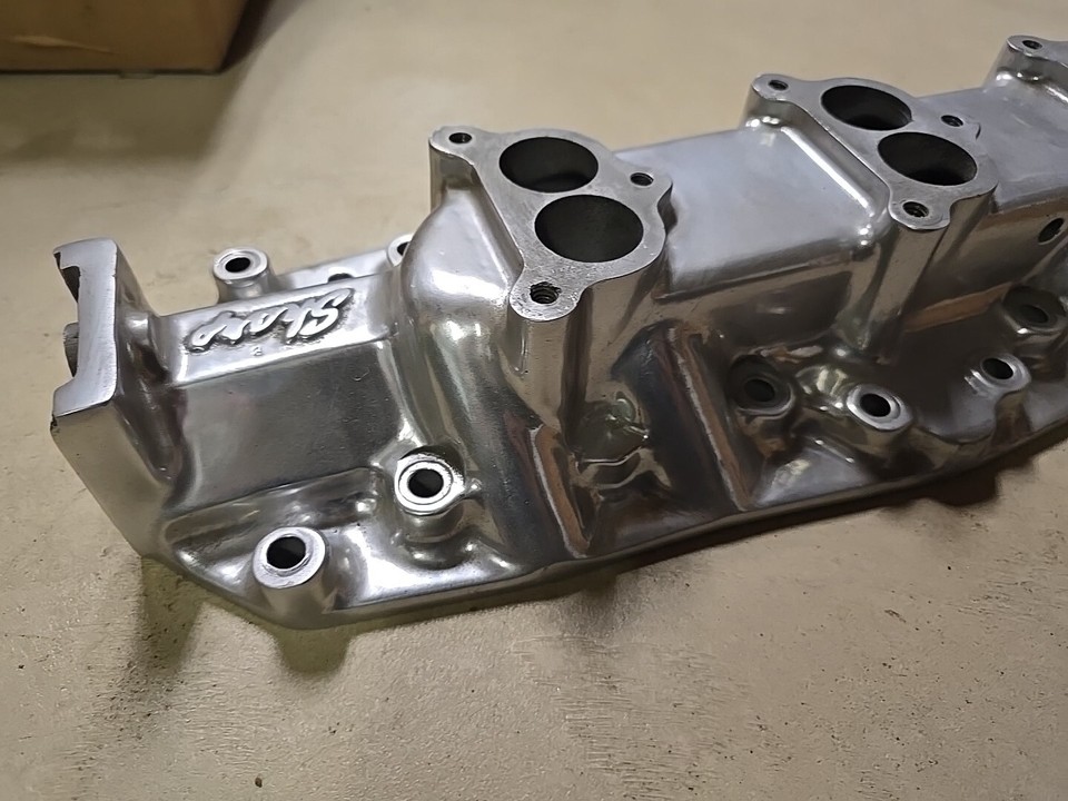 1932-1948 Sharp Ford flathead 3x2 aluminum intake manifold ER3 | eBay