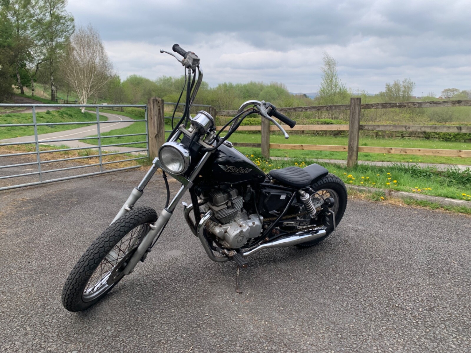 1997 Honda Rebel 250 Chopper 12 Month MOT Bobber Custom Cruiser - Bike ...