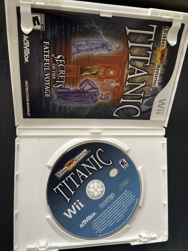 Hidden Mysteries: Titanic - Secrets of the Fateful Voyage (Nintendo Wii ...