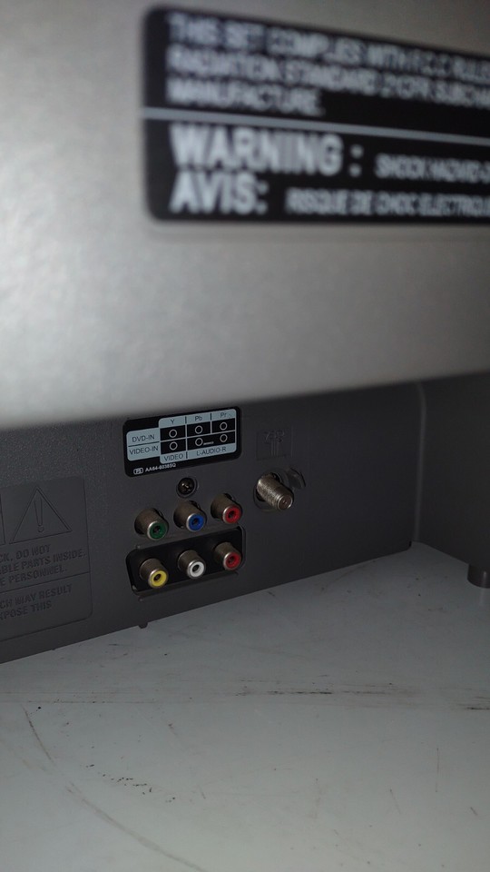 Samsung TX-P1634 16" Color CRT Flat Screen Stereo Gaming TV | eBay