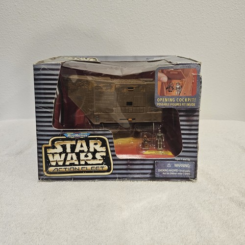 Vintage 1996 Galoob Star Wars Micro Machines Action Fleet Sandcrawler ...