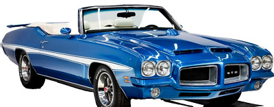 Stripes For Pontiac GTO 1972 Firebird Lemans D-98 Sword fender decals ...
