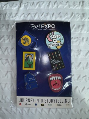 Disney D23 Expo 2022 JOURNEY INTO STORYTELLING COLLECTIBLE PINS SET 6 ...