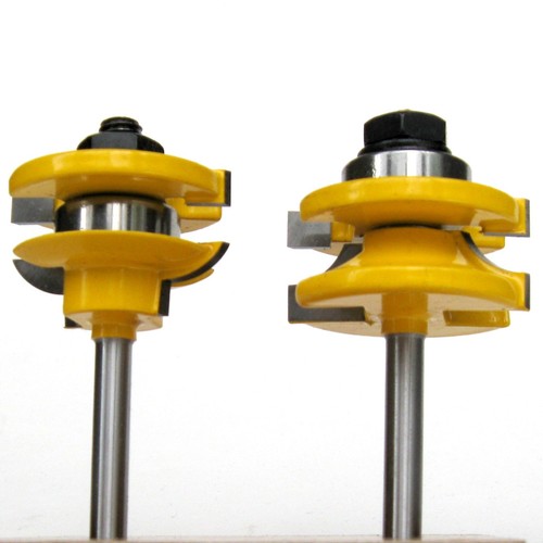 2 pc 1/4" Shank Round Over Rail & Stile Router Bit Set sct-888 | eBay