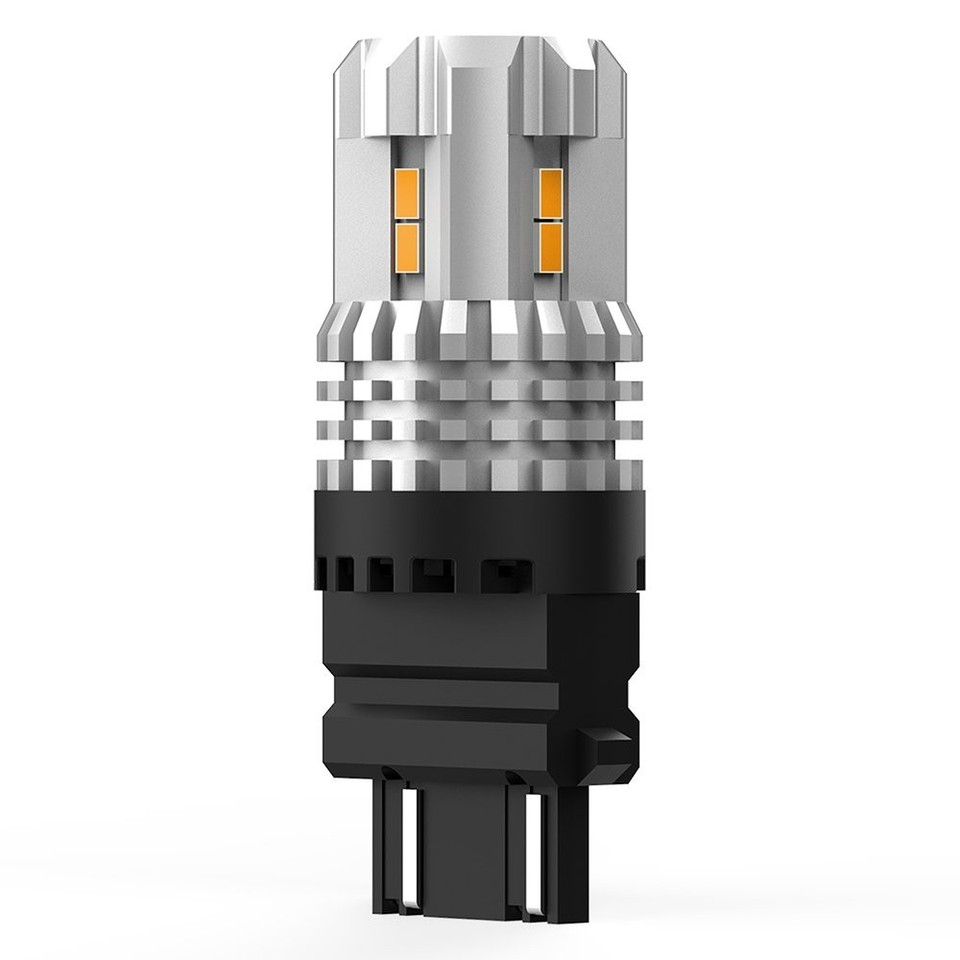 4x AUXITO 3157 Amber LED Turn Signal Indicator Parking Light Bulbs 3156 ...