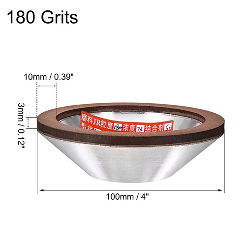 4-inch Flaring Cup Diamond Grinding Wheels Resin Bonded Abrasive Wheel ...