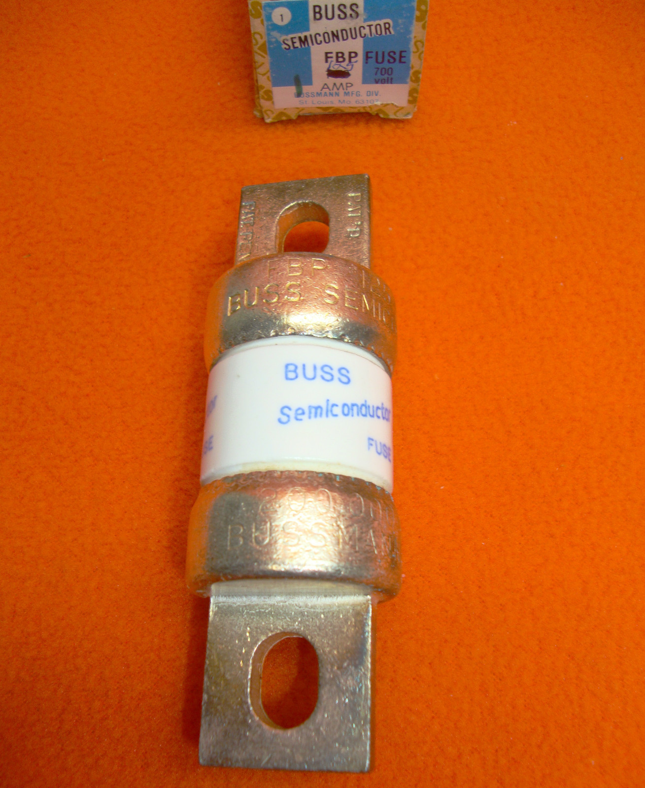 NEW Buss FBP-125 Semiconductor fuse FBP125 125 Amp 700 Volt Bussmann | eBay
