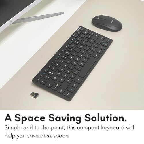 2.4G Small Wireless Keyboard - Ergonomic & Comfortable Computer ...