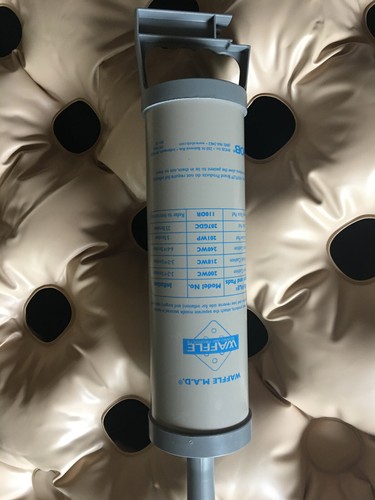 Ehob Waffle Multi-Care Inflatable Pad with M.A.D. Pump, 36" x 15" x 2 ...