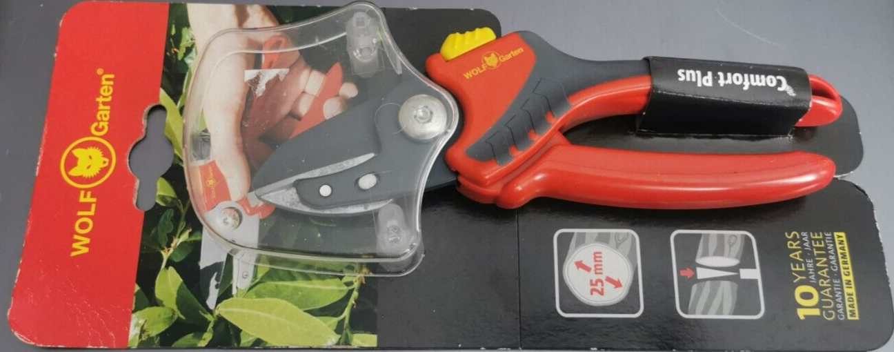 WOLF-Garten RS 2500 Anvil Garden Shears - Red for sale online | eBay