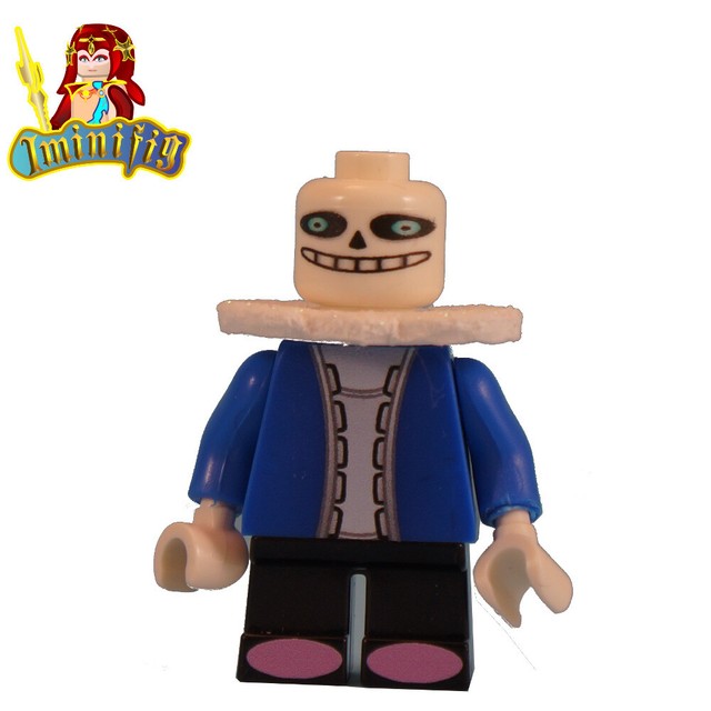 Custom LEGO minifigure Undertale Game Sans Machine Print | eBay