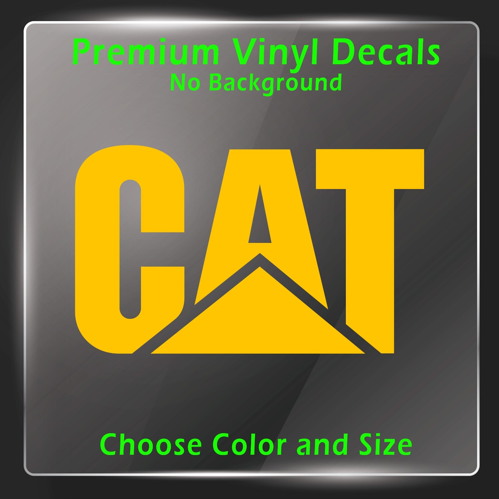 CAT Decal -Caterpillar logo decal – Caterpillar Sticker – Caterpillar ...