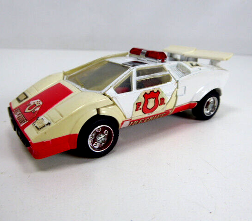 Vintage 1985 Transformers G1 Red Alert Loose Figure Only Fire Chief | eBay