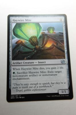 MTG Haywire Mite x1- -The Brothers' War-Near Mint | eBay