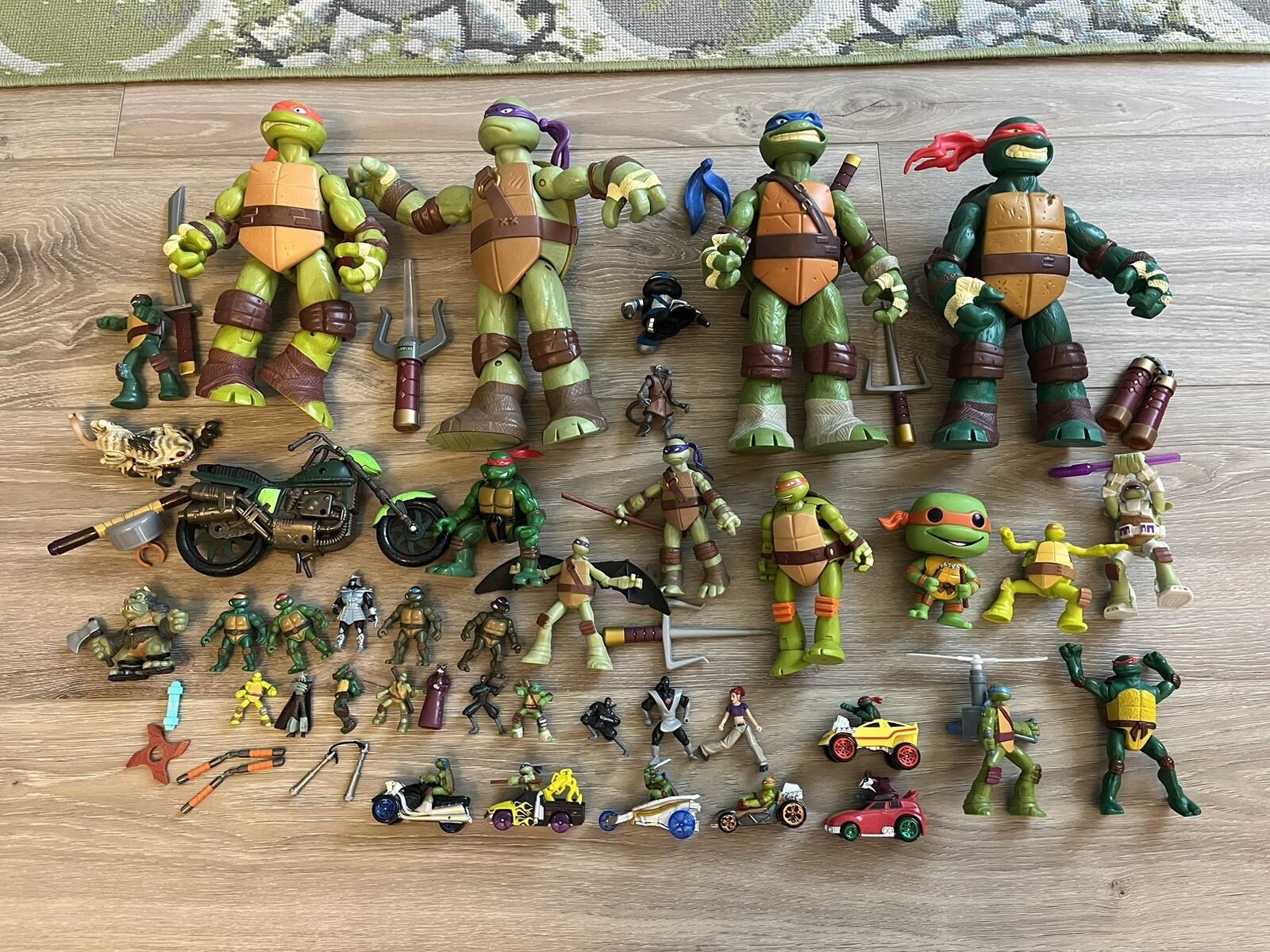 TMNT Vintage Action Figures Huge Lot Teenage Mutant Ninja Turtles | eBay