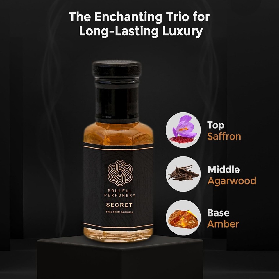 Soulful Perfumery Secret Oudh Attar 6ml | eBay